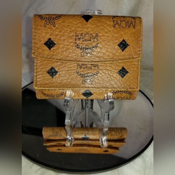 MCM | Bags | Euc Authentic Mcm Bifold Wallet | Poshmark